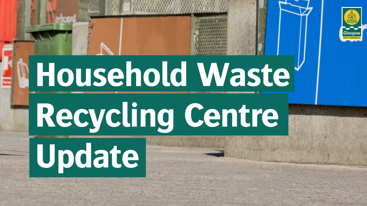 Queenslie Recycling Centre Update 📣 – GARTHAMLOCK, CRAIGEND & GARTLOCH ...